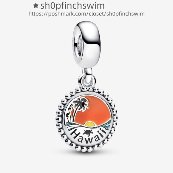 Pandora | Jewelry | Pandora Tropical Hawaii Dangle Charm | Poshmark